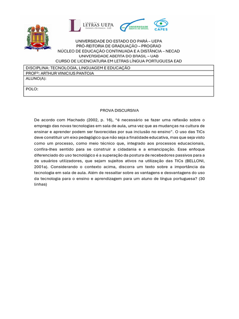 Atividade Final | PDF