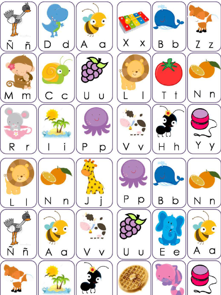 Lotería de Letras | PDF