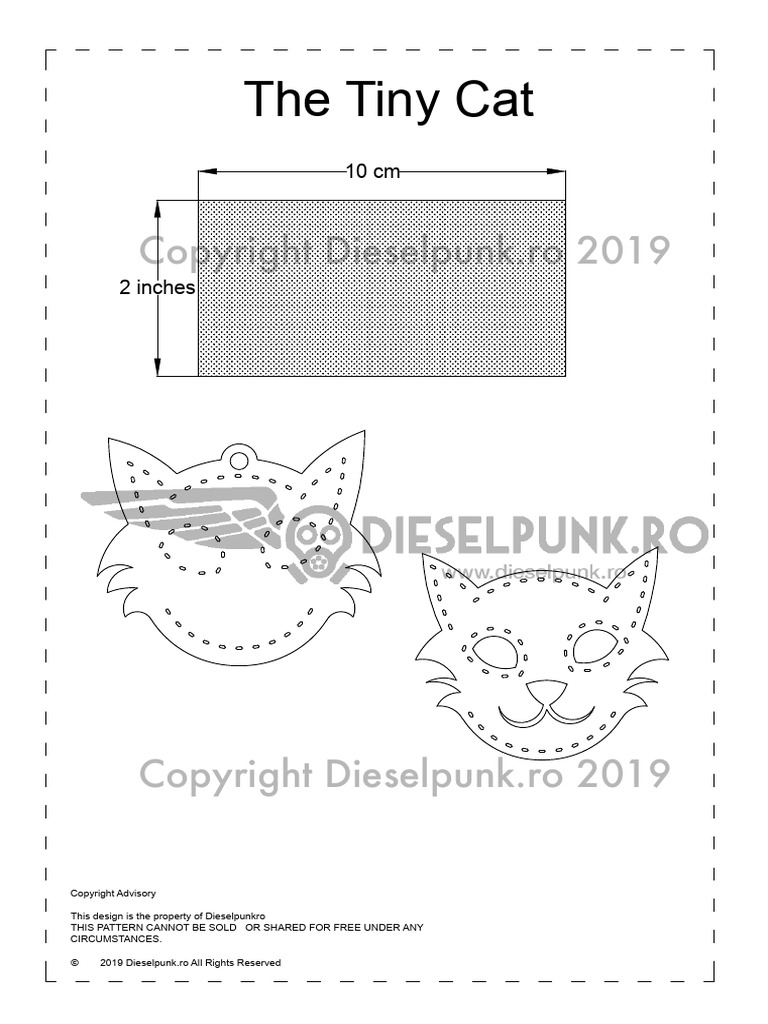 Tiny Cat Charm | PDF