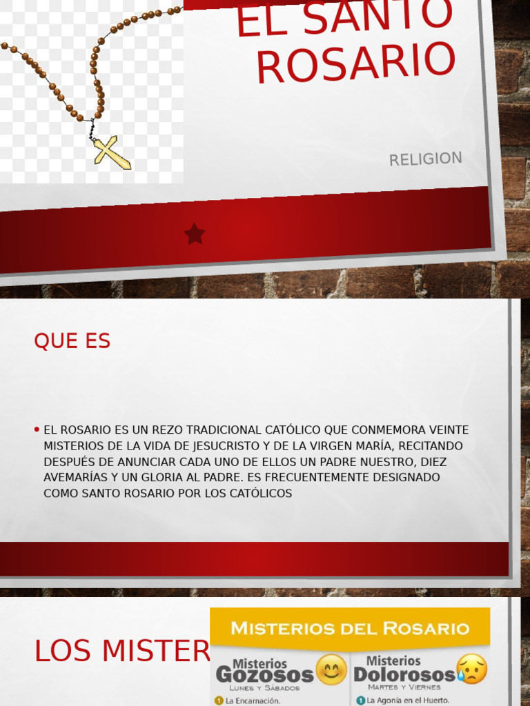 El Santo Rosario 2do | PDF
