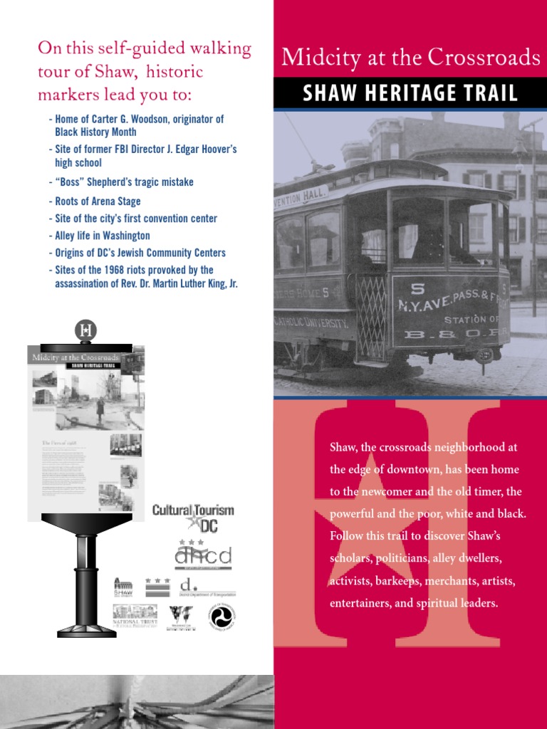 Shaw Heritage Trail Guide | PDF | Washington | American Federation Of Labor