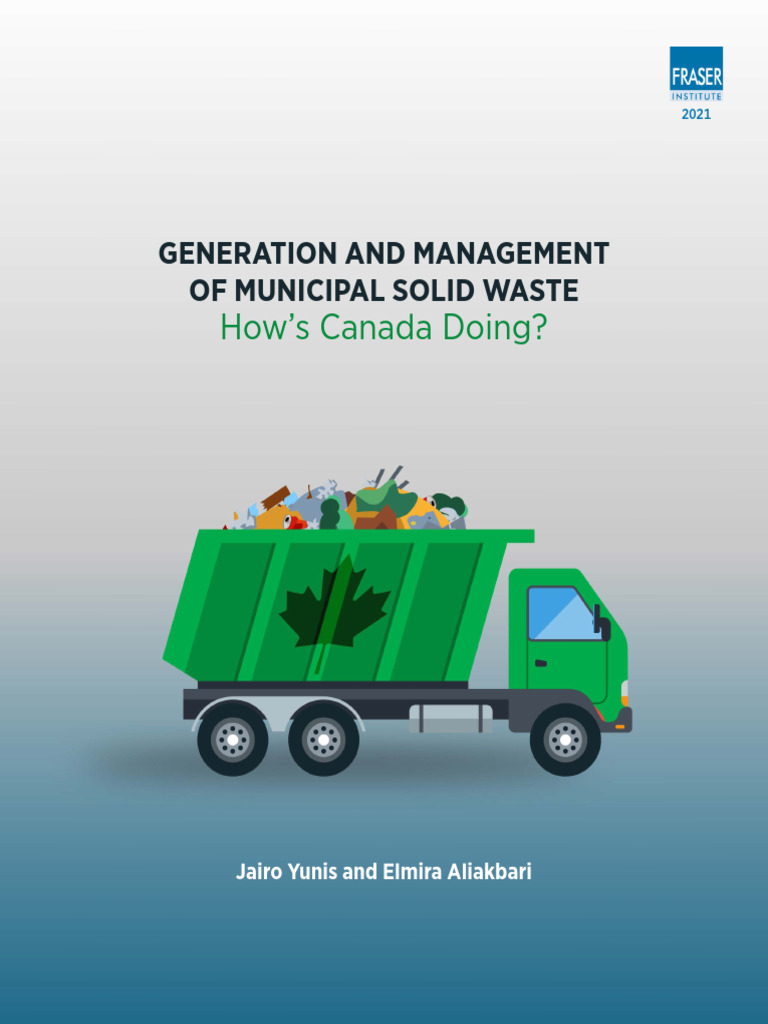 Generation and Mangement of Municipal Solid Waste | PDF | Waste Management | Municipal Solid Waste