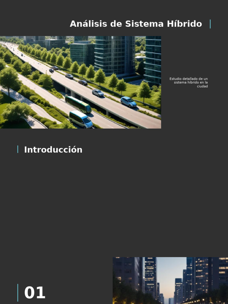 Análisis de Sistema Híbrido | PDF | Vehículo híbrido | Uso eficiente de energía