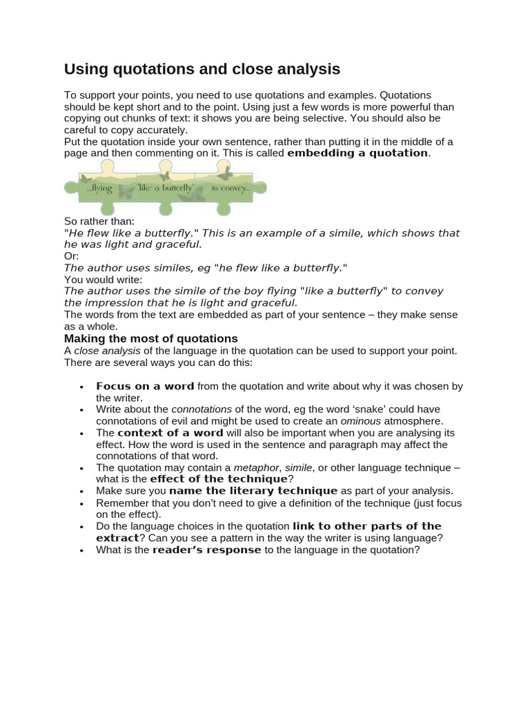 Embedding and Analyzing Quotations | PDF