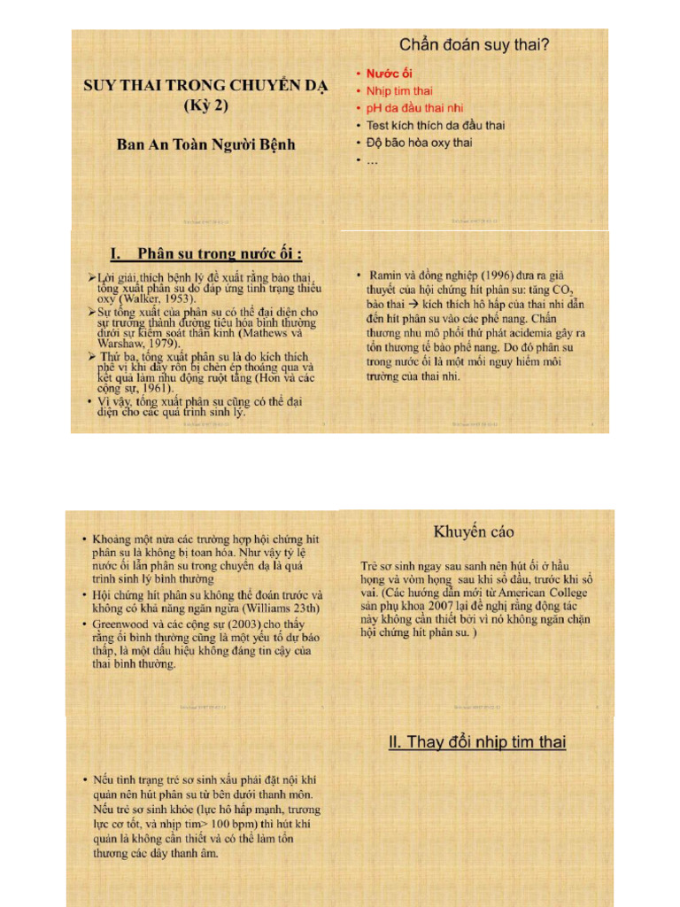 Suy thai trong chuyen da (ky 2) | PDF