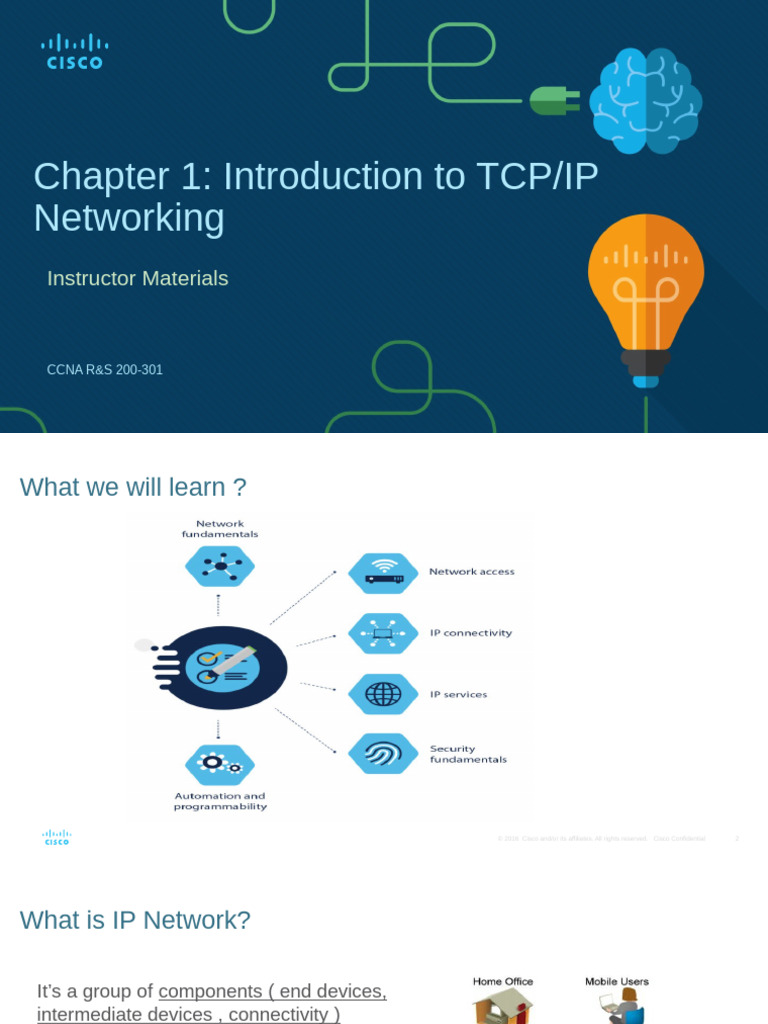 Ch1-2-3 Introduction To TCP-IP Networking | PDF | Computer Network | Network Switch