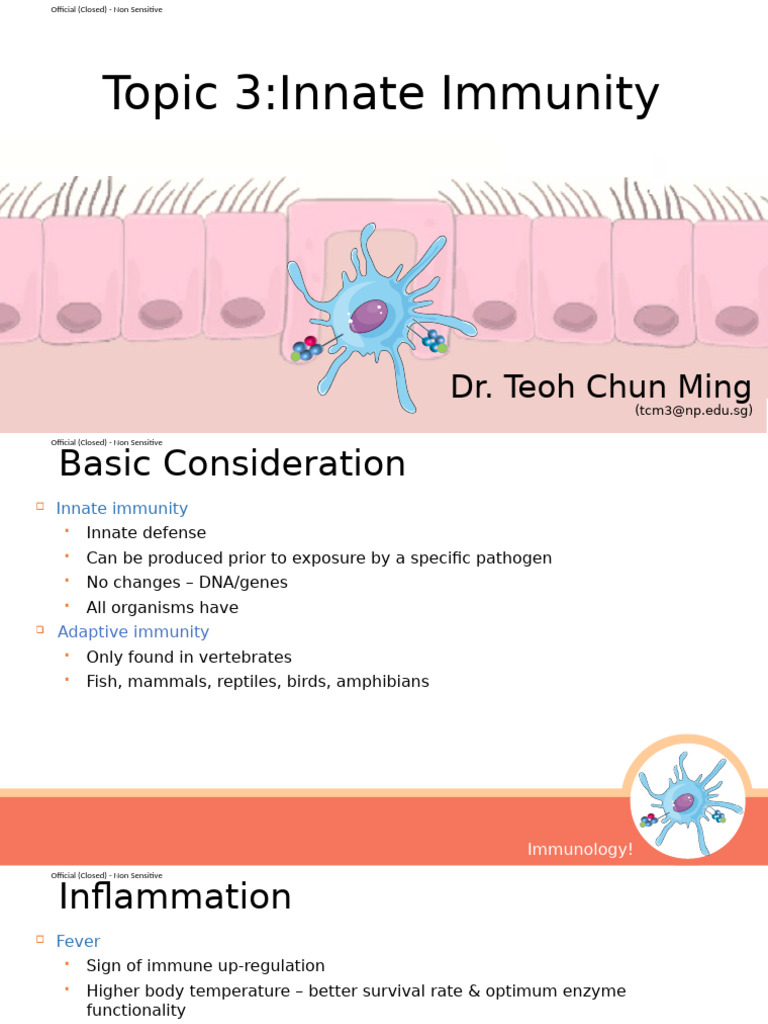 Tutorial 4 Innate Immunity Tutorial | PDF | Inflammation | Innate ...