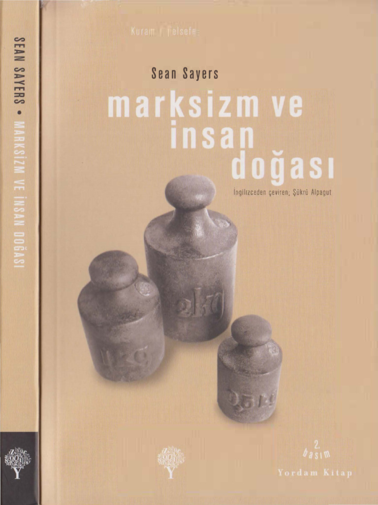 Sean Sayers Marksizm Ve İnsan Doğası Yordam Kitap | PDF