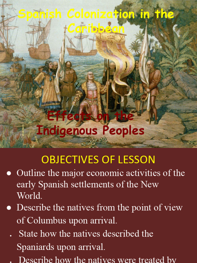 Spanish Colonization - Treatment of The Indigenous Peoples | PDF ...