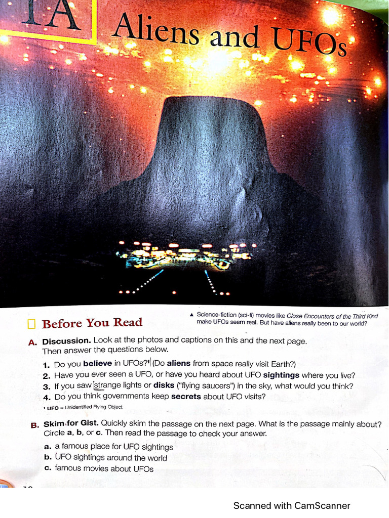 Unit 1 Reading Explorer Intro | PDF