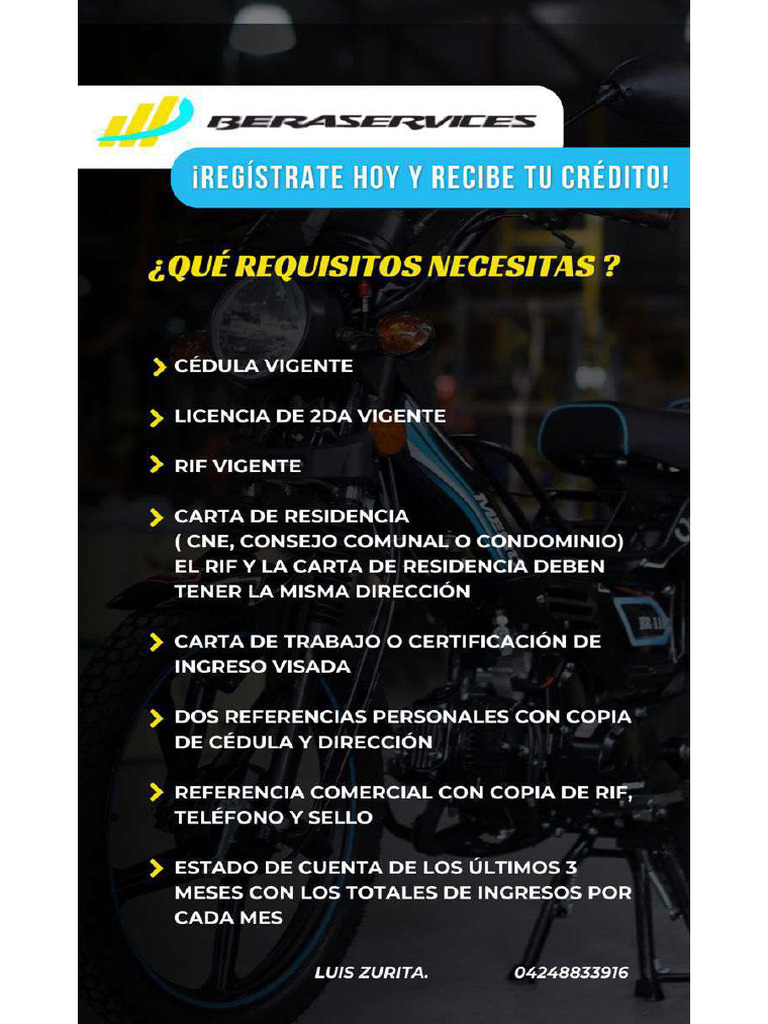 Bera Services Luis Zurita | PDF