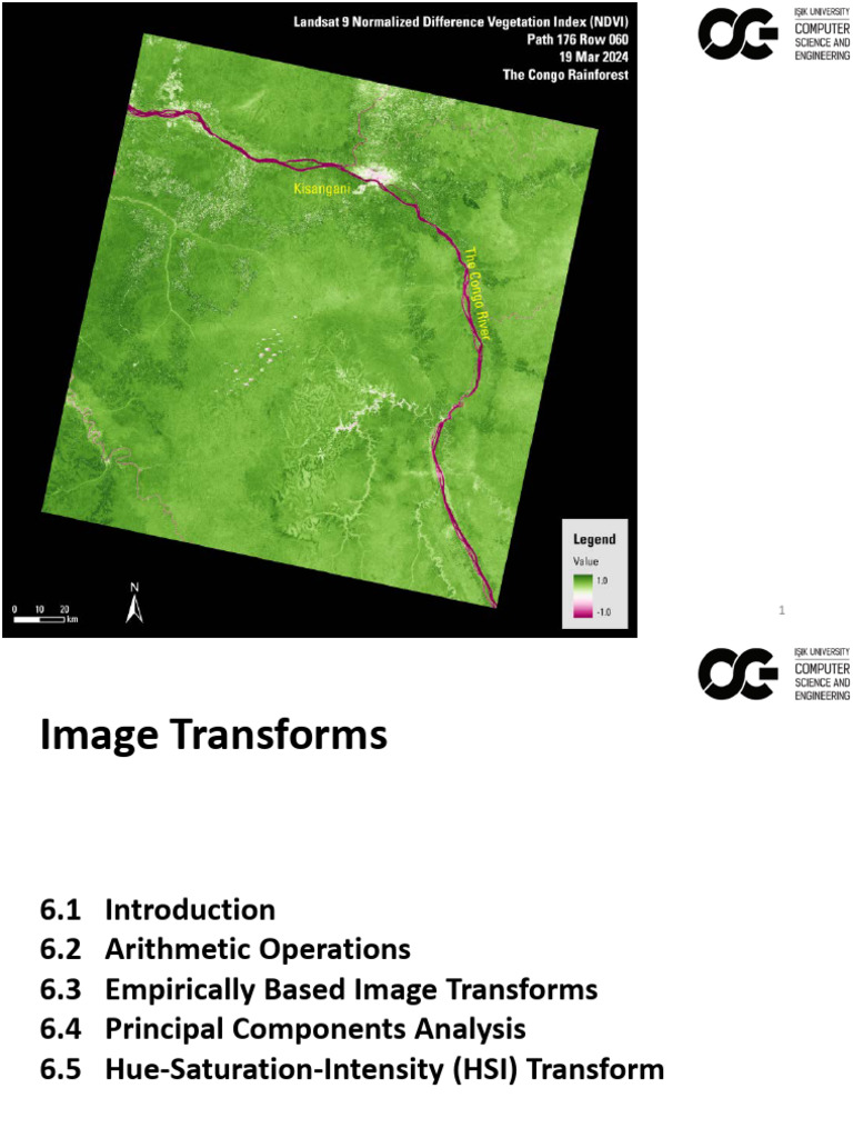 Image Transforms in Remote Sensing | PDF | Principal Component Analysis ...