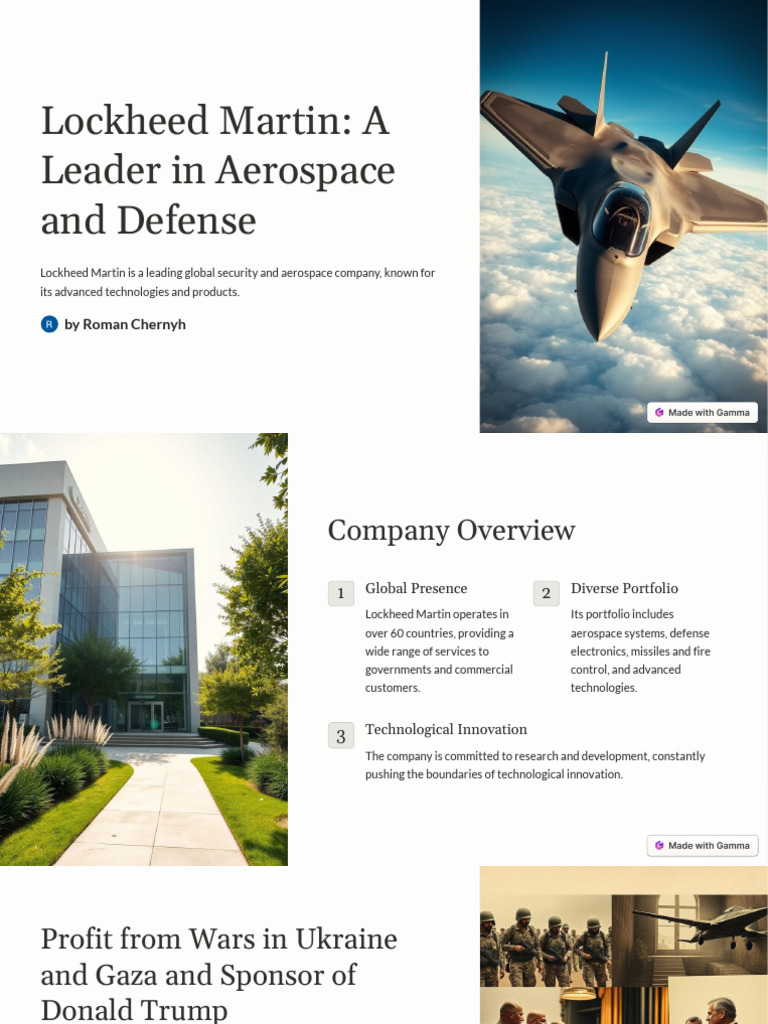 Lockheed Martin: Aerospace Leader Insights | PDF