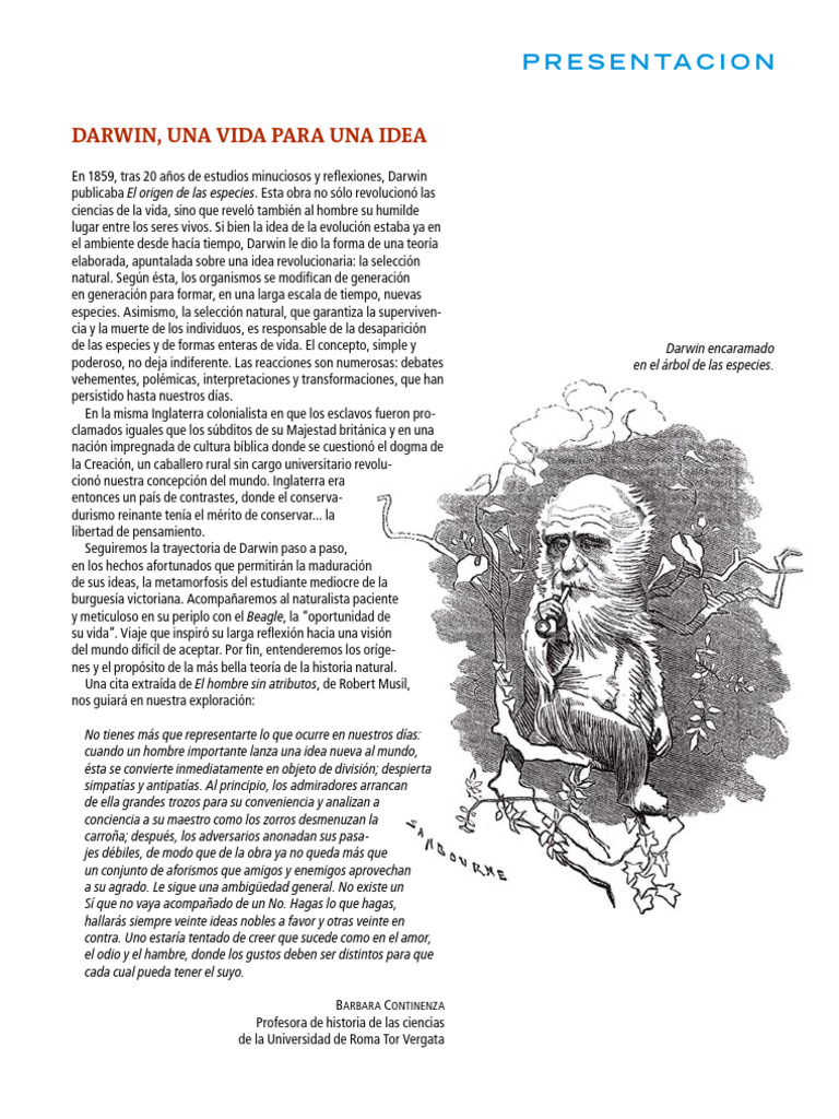 5 - Darwin - INVESTIGACIÓN Y CIENCIA | PDF | Charles Darwin | Evolución