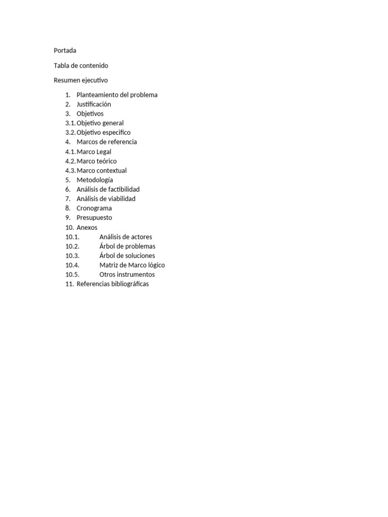 Estructura de Proyecto: Guía Completa | PDF