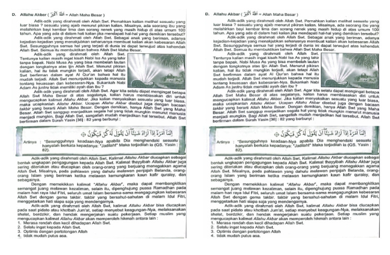 Kalimat Thayyibah_Allahu Akbar | PDF