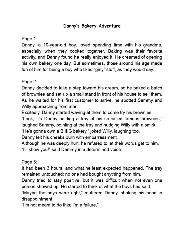 Children Literature - Story Draft | PDF