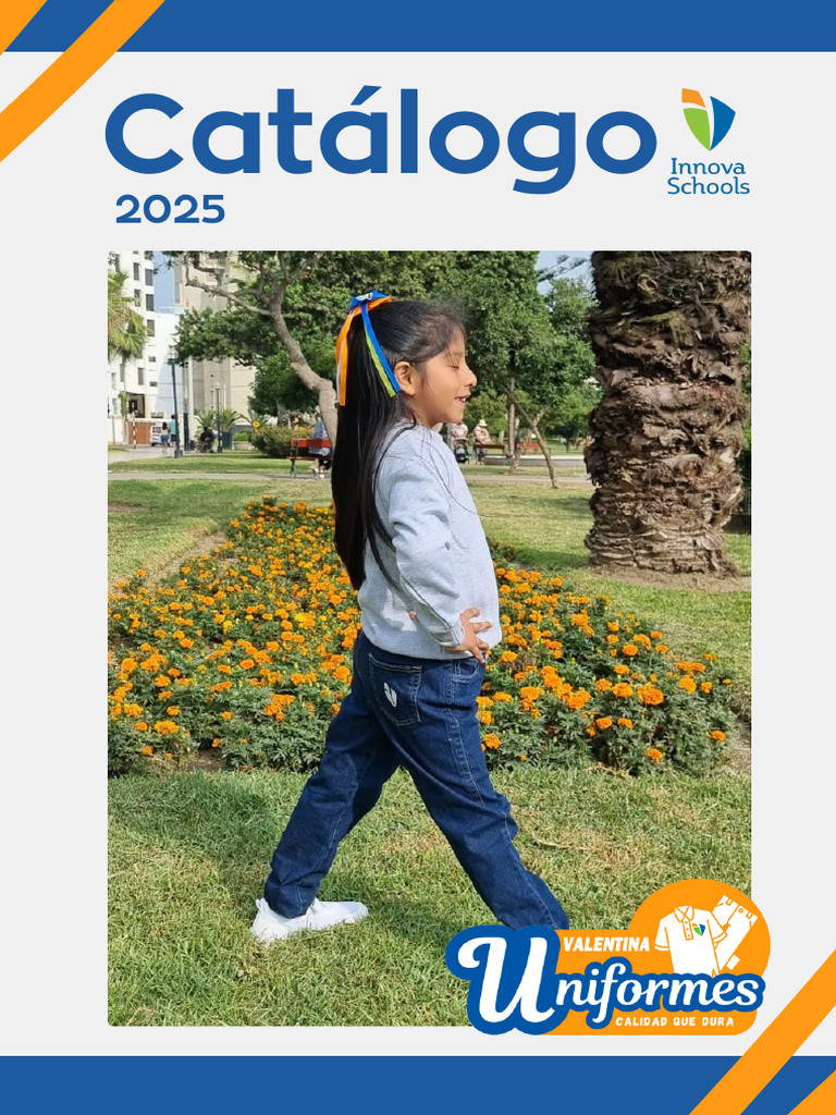Catalogo Valentina Uniforme Innova Schools | PDF | Ropa | Cuerpo humano