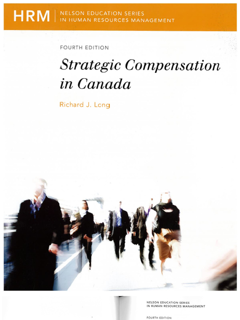 Strategic Compensation in Canada 4th Edition | PDF