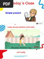 ATIVIDADE Simple Present 6º Ano | PDF