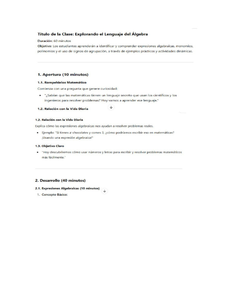 Clase 1 Octavo | PDF