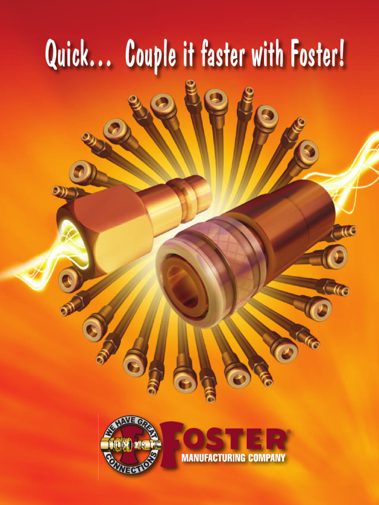 Foster Quick Couplers Overview | PDF | Electrical Connector | Valve