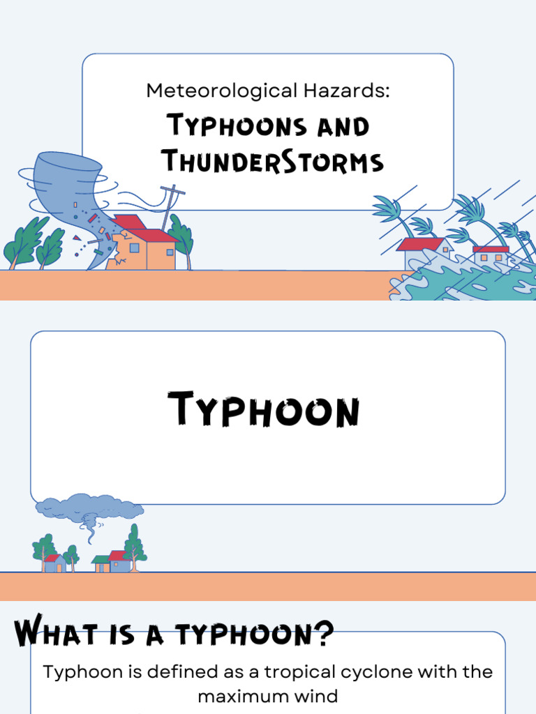 Meteorological Hazards Tornados Hurricanes and Storms Earth Science Presentation in Colorful ...