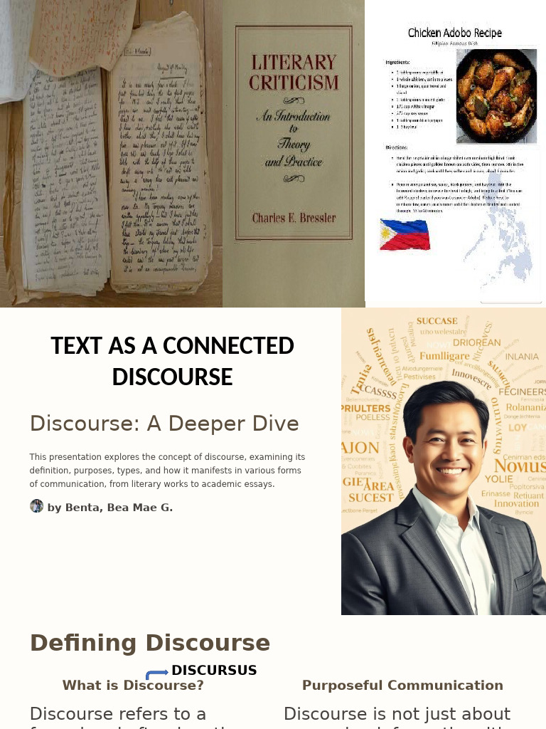 Discourse a Deeper Dive | PDF | Discourse | Communication