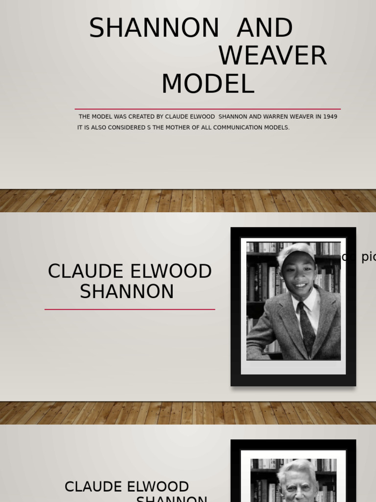 Shannon-Weaver Communication Model Explained | PDF | Communication ...