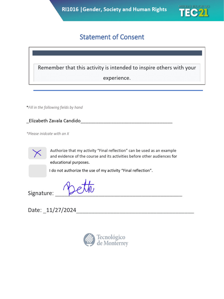 Statement of consent (1) | PDF