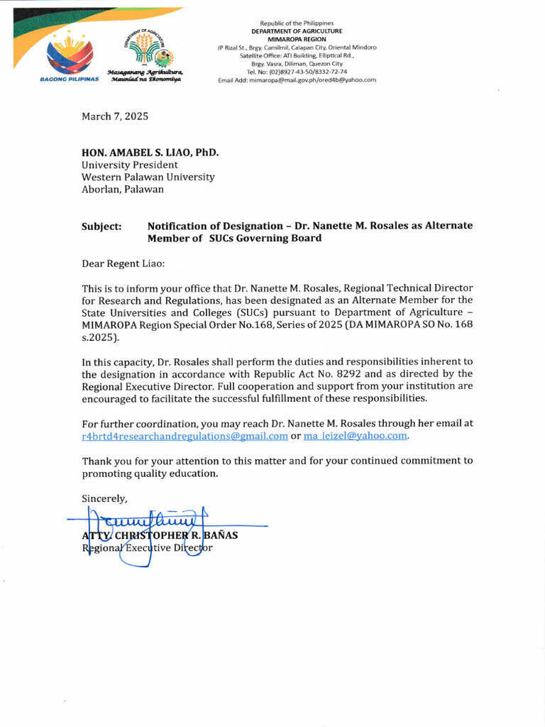 HON. AMABEL S. LIAO, PhD. | PDF
