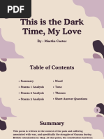 Brutus: Love and Guilt in Apartheid Poem | PDF
