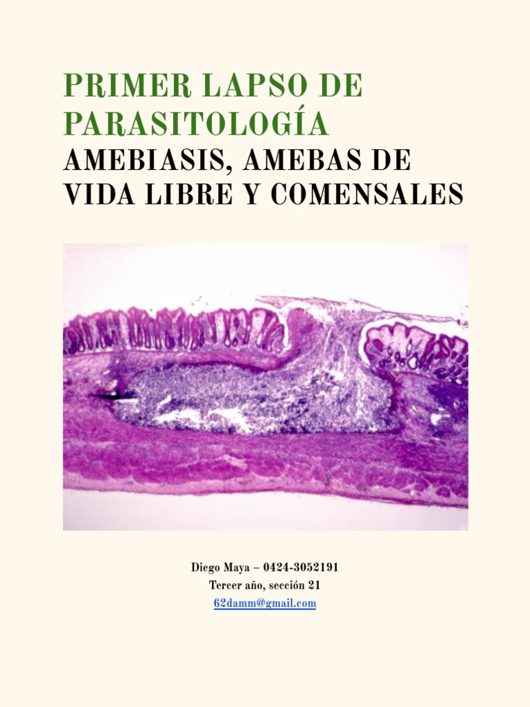 Amebiasis y amebas de vida libre | PDF