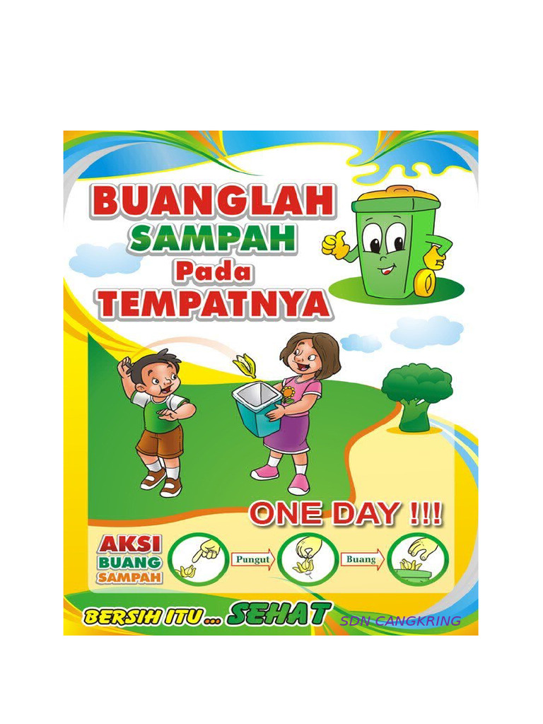 1.. Aku Buang Sampah | PDF