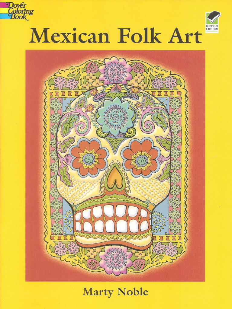Mexican Folk Art Coloring Book (Marty Noble) (Z-Library) | PDF