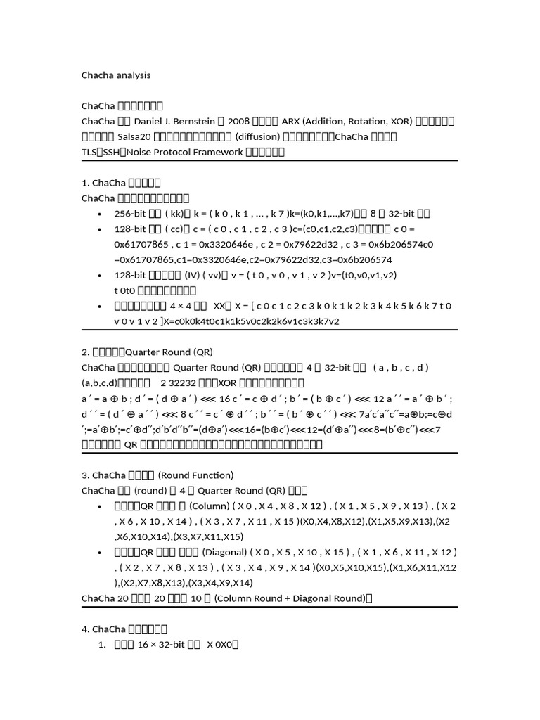 Chacha Analysis | PDF