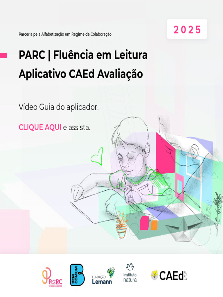 Fluência em Leitura CAEd 2025 | PDF