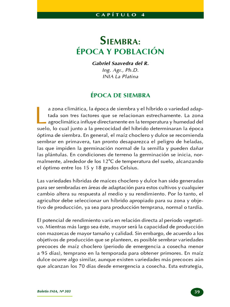 Nr 40106 | PDF | Siembra | Maíz