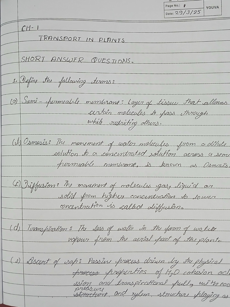 Bio Class 8 CH 1 | PDF