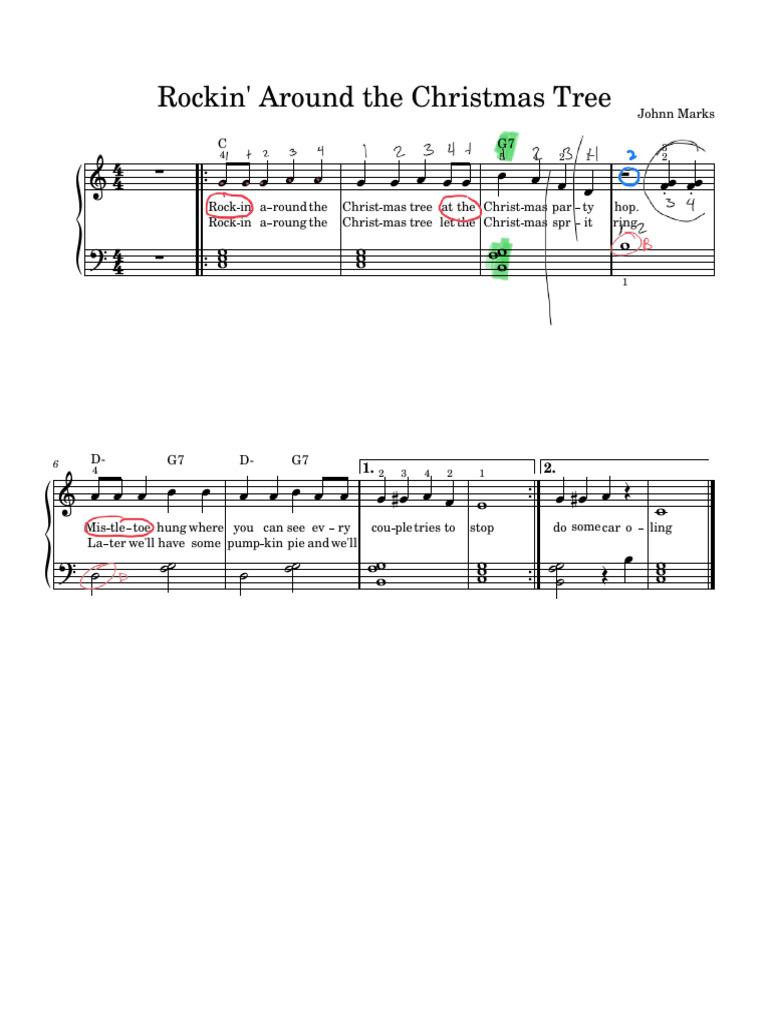 Rockin- Around the Chrstmas Tree | PDF