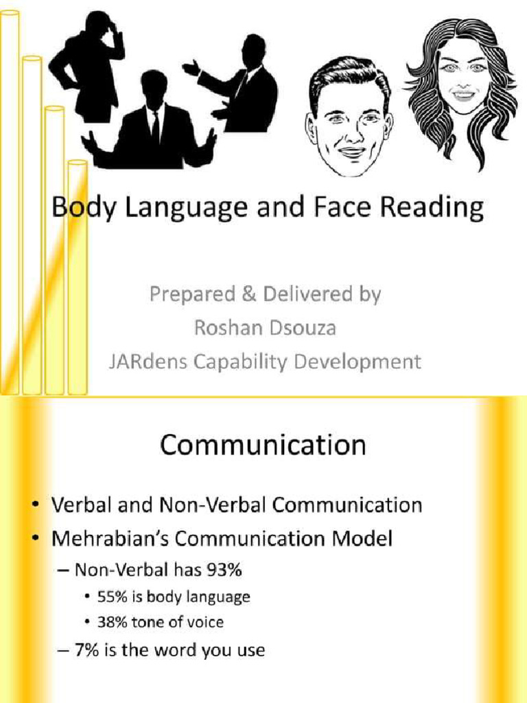Face Reading and Body Language | PDF