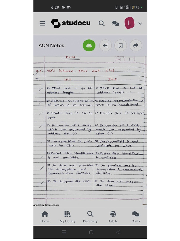 ACN Answer | PDF