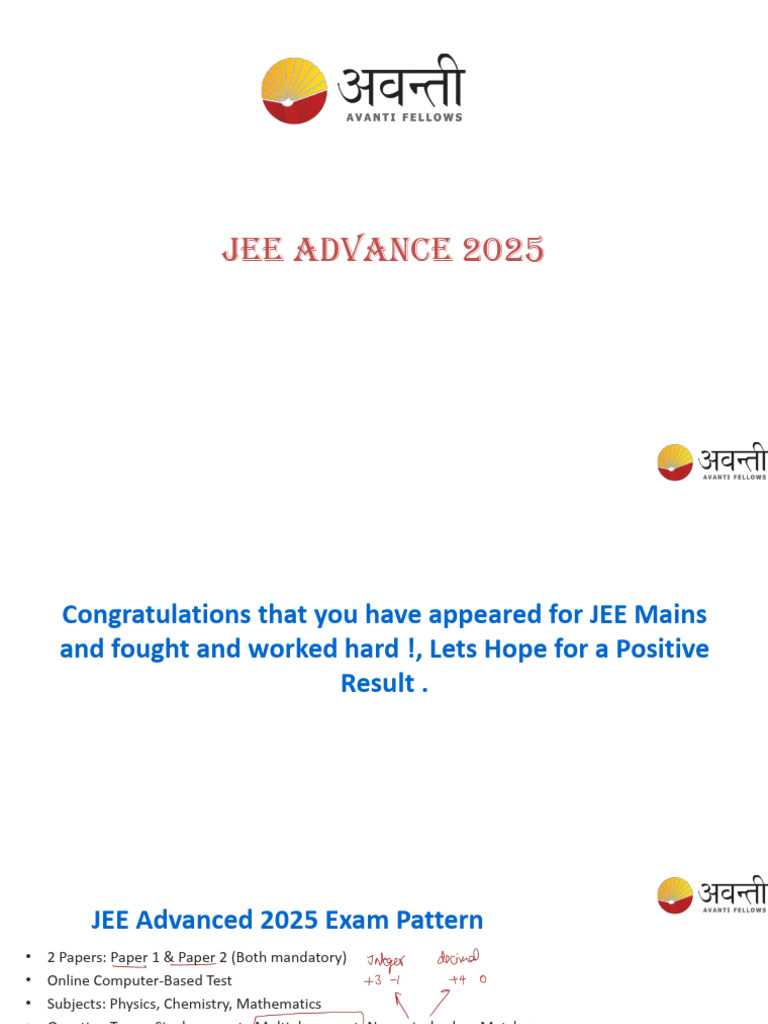 Jee Advanced 2025 Session 2 09 April Pdf