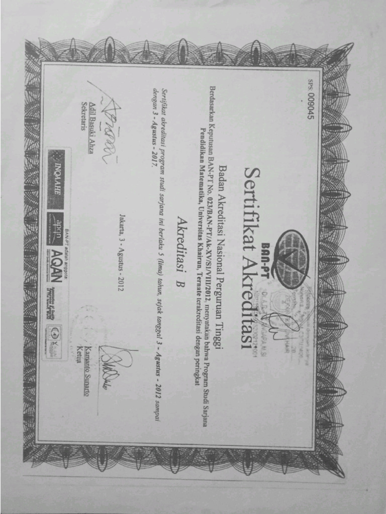 Akreditas Prodi | PDF