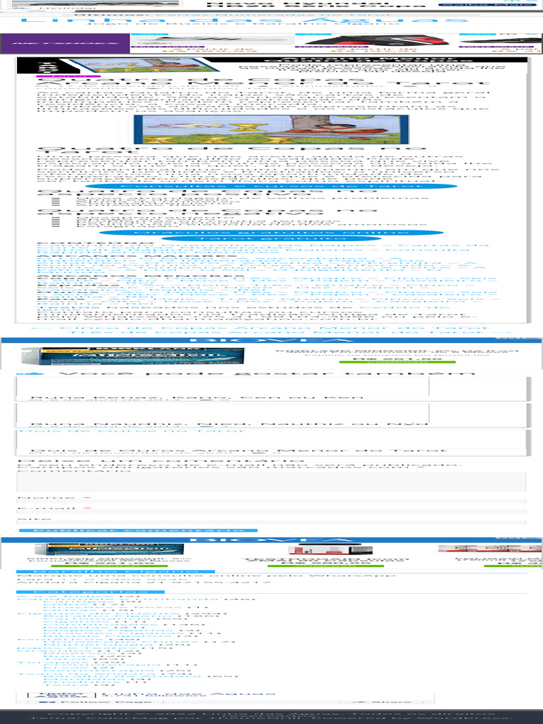 Quatro de Copas Arcano Menor Do Tarot - Linha Das… | PDF | Tarô | Jogos ...