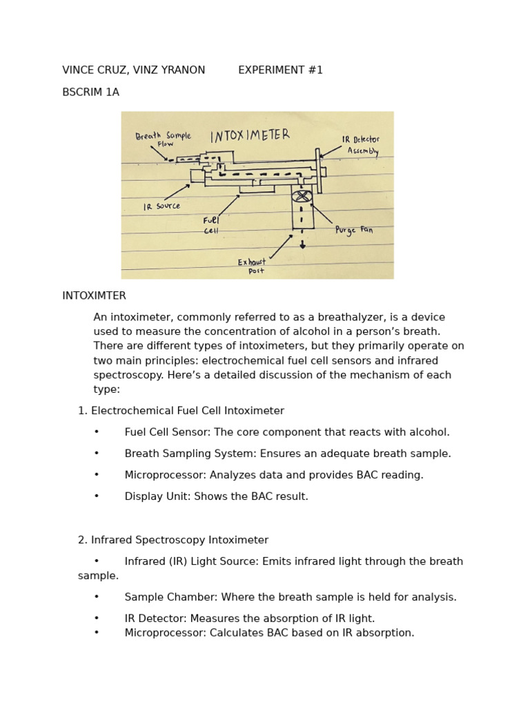 Forensic Experiment 1and2 | PDF | Gas Chromatography | Chromatography