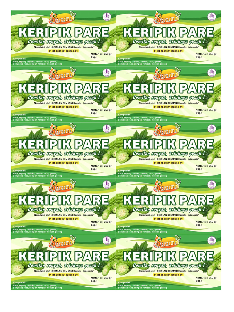 Label Pare | PDF