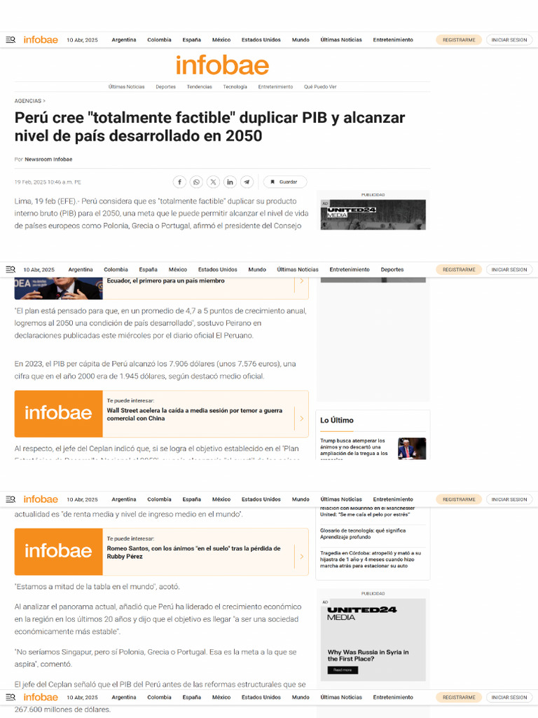 Duplicacion de Pbi | PDF