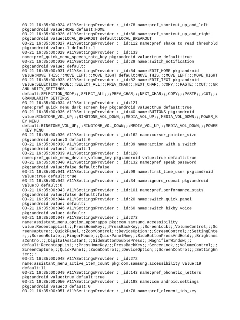 a11yProvider_log | PDF | Information Appliances | System Software