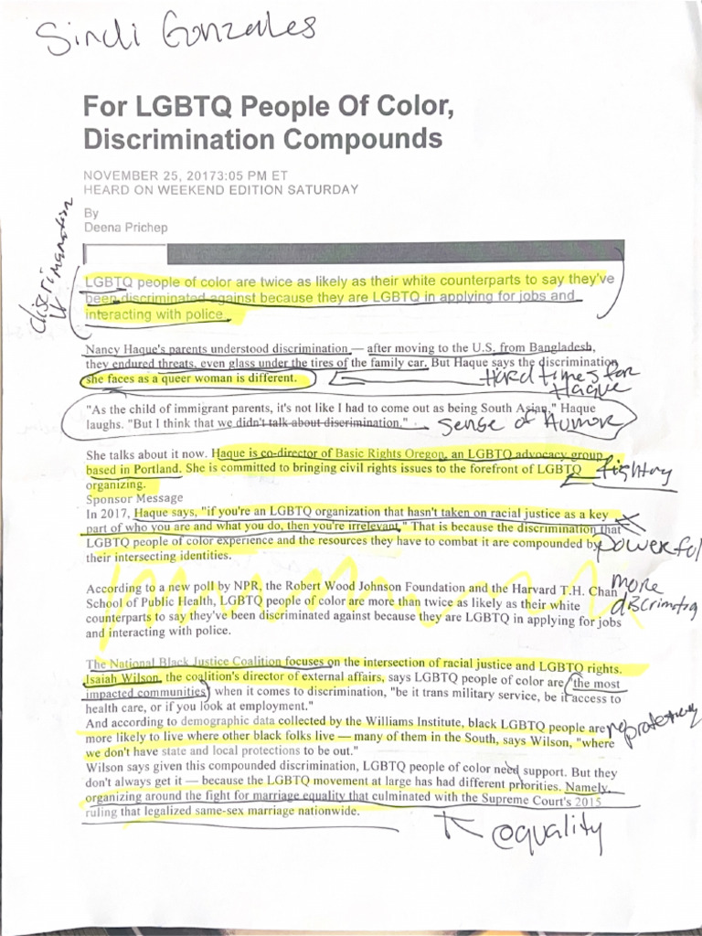 LGBTQ Annotation | PDF